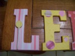 Make it Mondays: DIY Decorated Wooden Letters | Moola Saving Mom