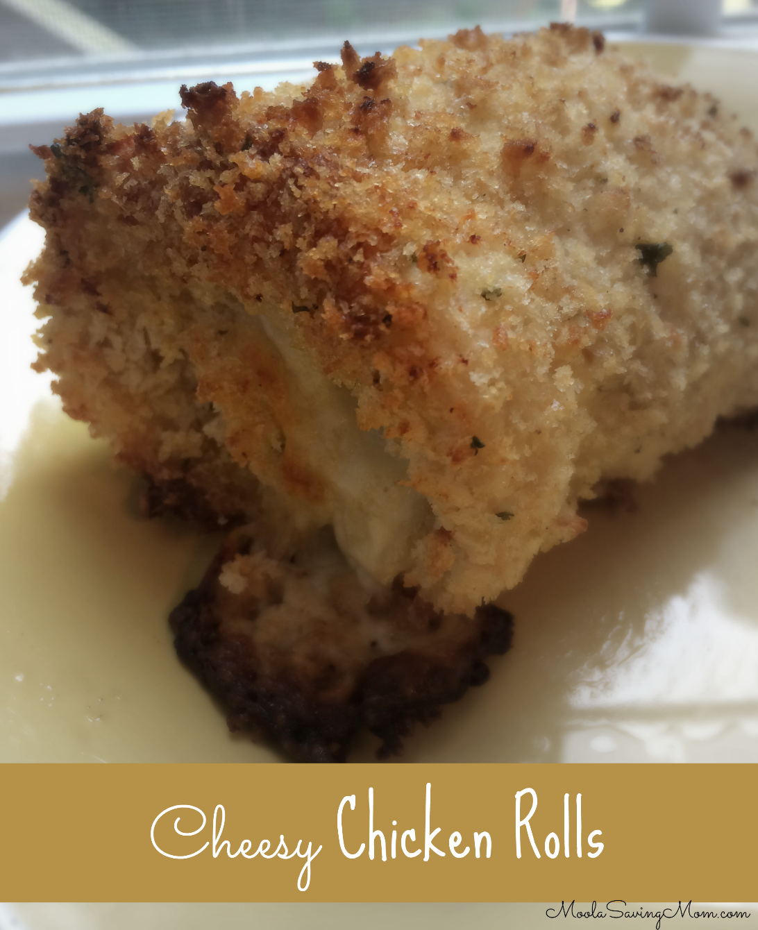Cheesy Chicken Rolls Recipe | Moola Saving Mom