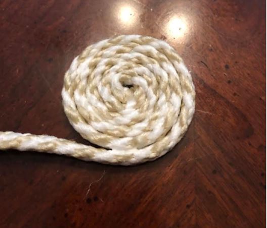 Make it Mondays: Cord Table Runner | Moola Saving Mom