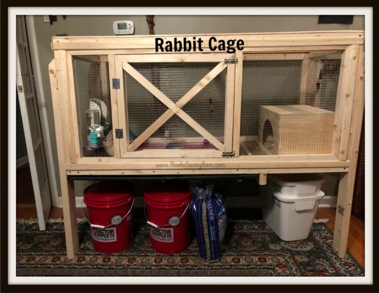 Make it Mondays: Indoor Rabbit Cage | Moola Saving Mom