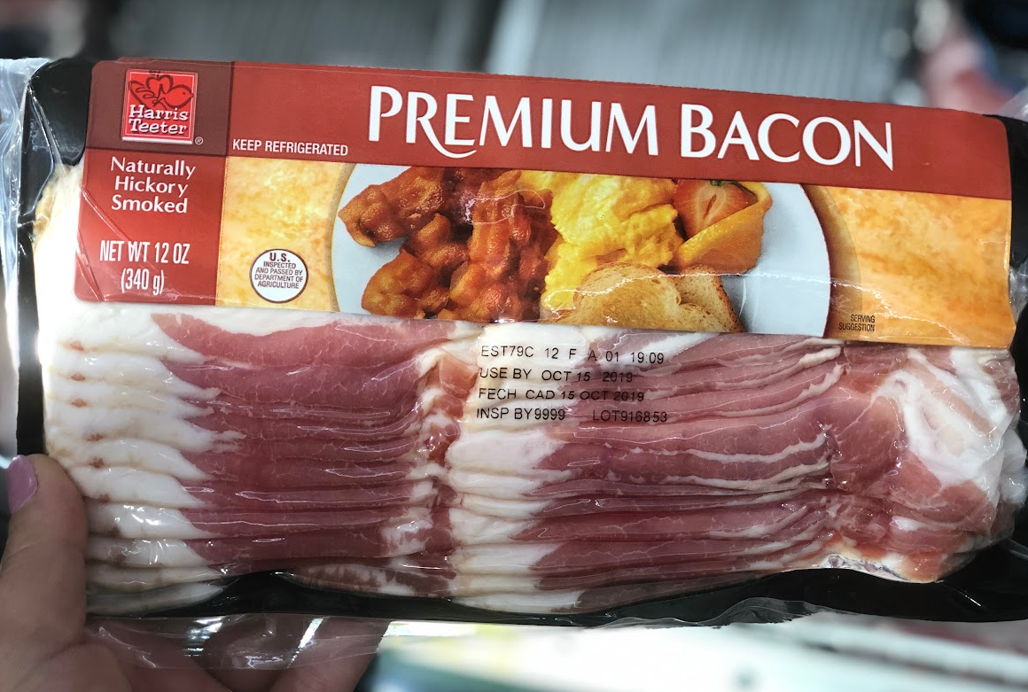 $2.99 Harris Teeter Bacon | Moola Saving Mom