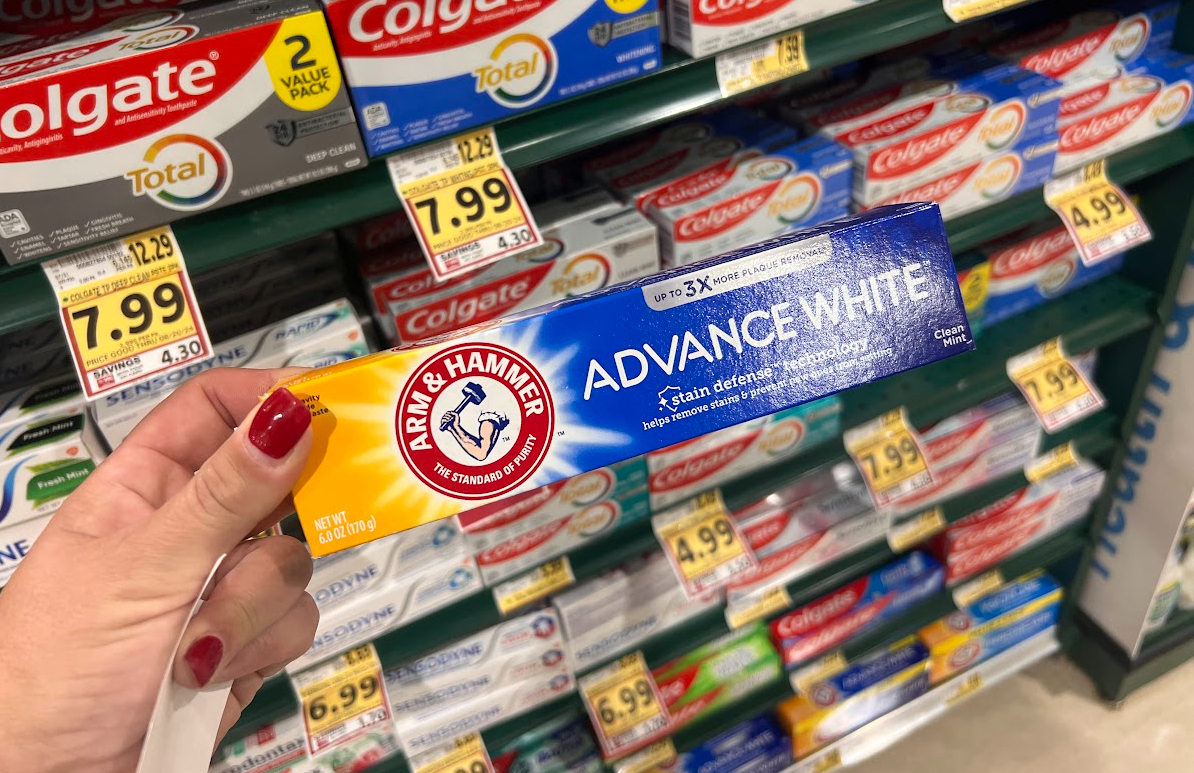 Arm & Hammer Toothpaste: 90¢ | Moola Saving Mom